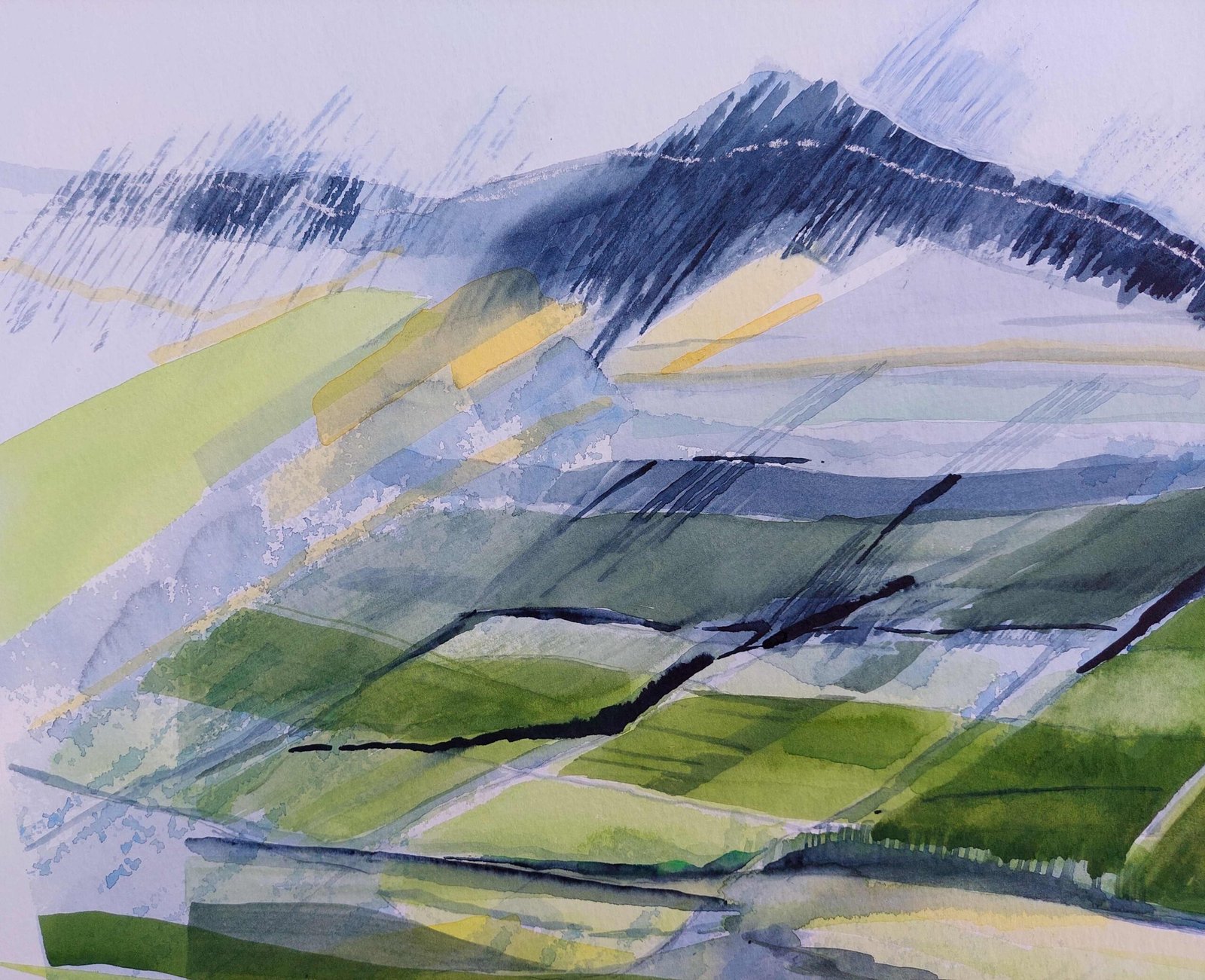 Dalesway landscape – Suffolk Open Studios